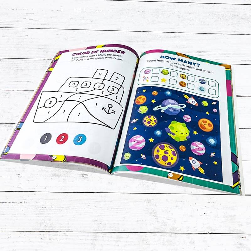 Print Quality Activity Books for Children or Adults