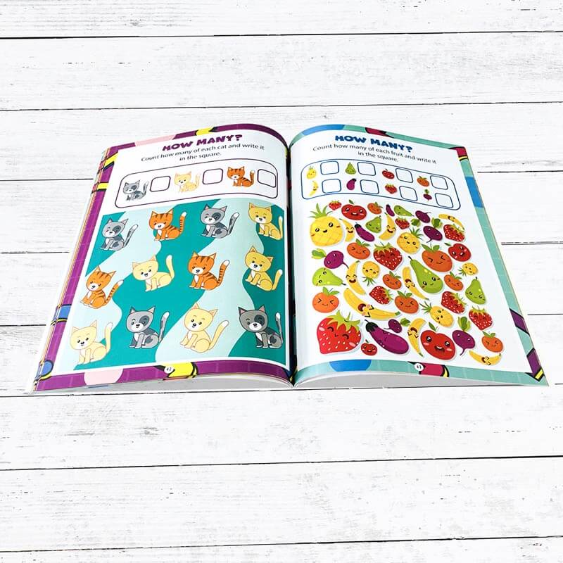 Print Quality Activity Books for Children or Adults