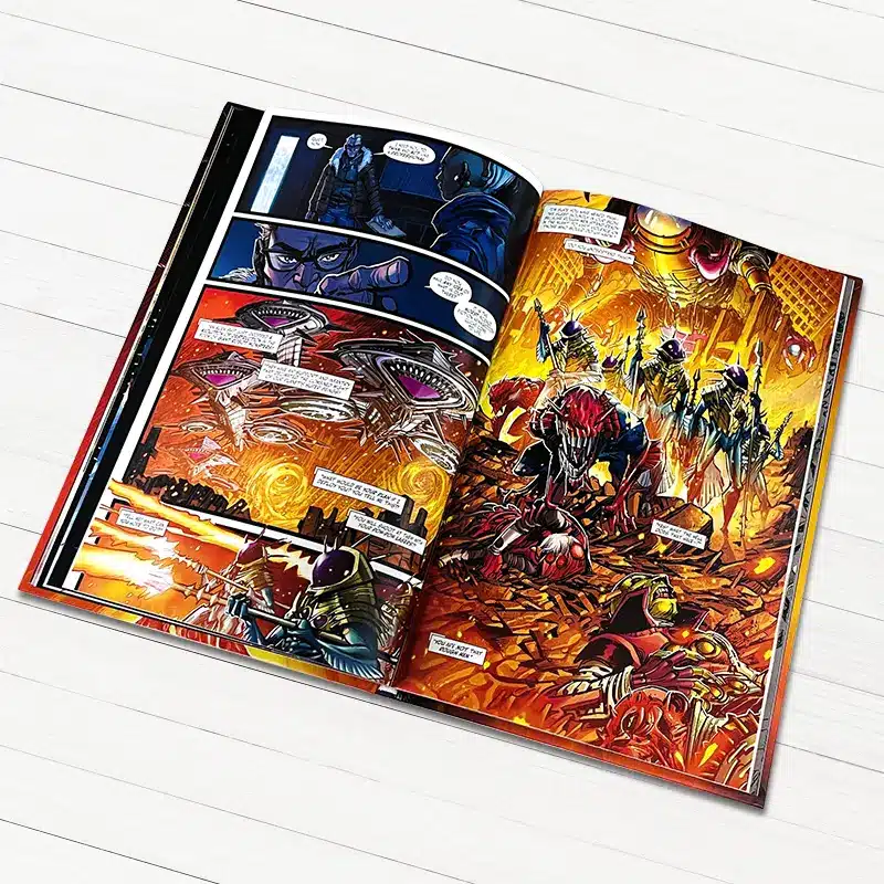 High-Quality Comic Book Printing Services Worldwide