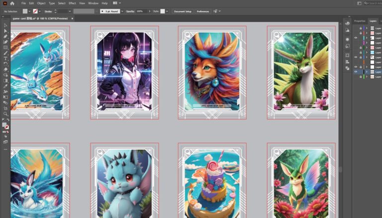 How to Design and Print Custom Trading Cards