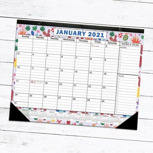 Custom Desk Pad Calendar Printing Service