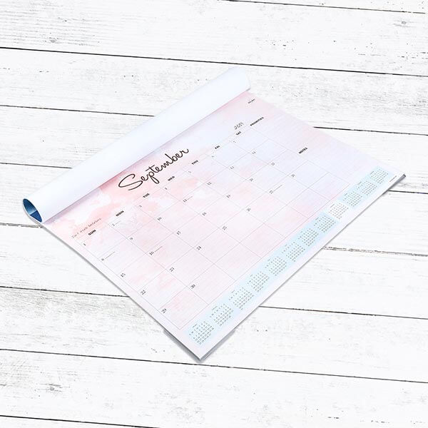 Custom Desk Pad Calendar Printing Service