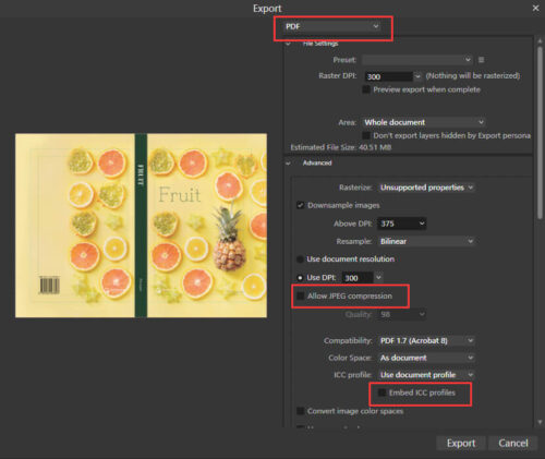How to Create a Print-Ready Book Cover Using Affinity Designer and a ...