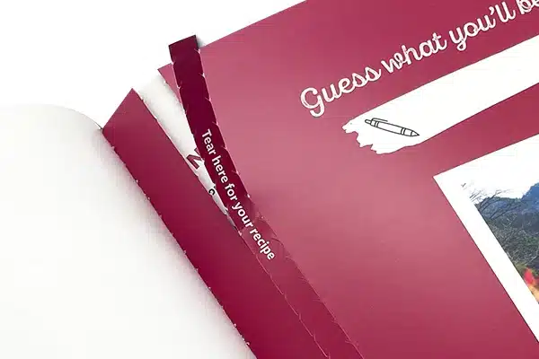 Add Perforated Line to Pages - Tear Away Pages